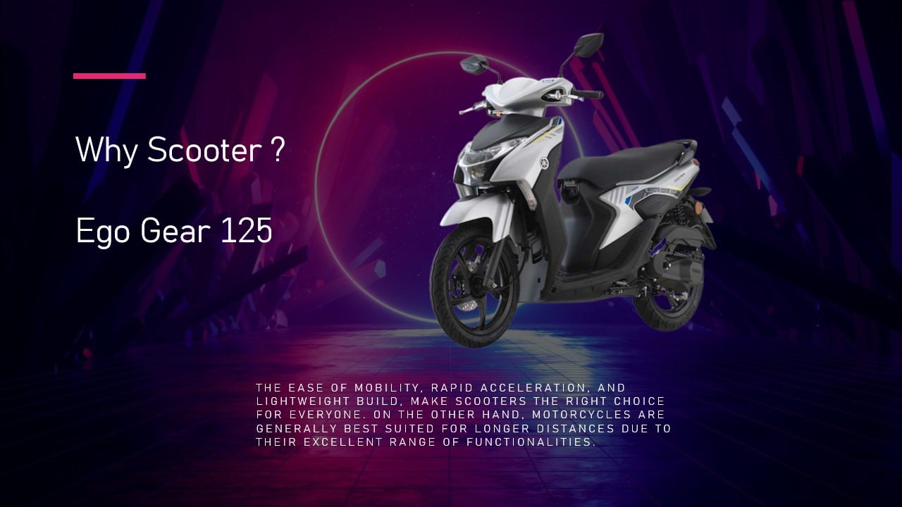 Why Scooter Yamaha Ego Gear - Motosing | MOTOSING