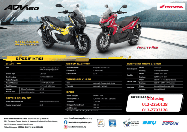 Honda ADV 160 – Motosing | MOTOSING